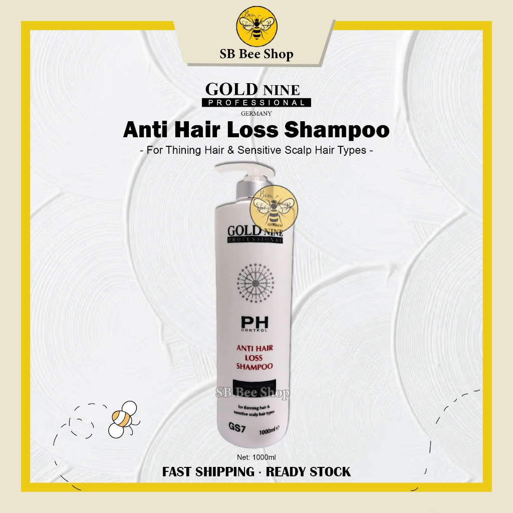 Gold Nine Anti Hair Loss Shampoo 400ml & 1000ml 防掉发洗发水 | Shopee Malaysia