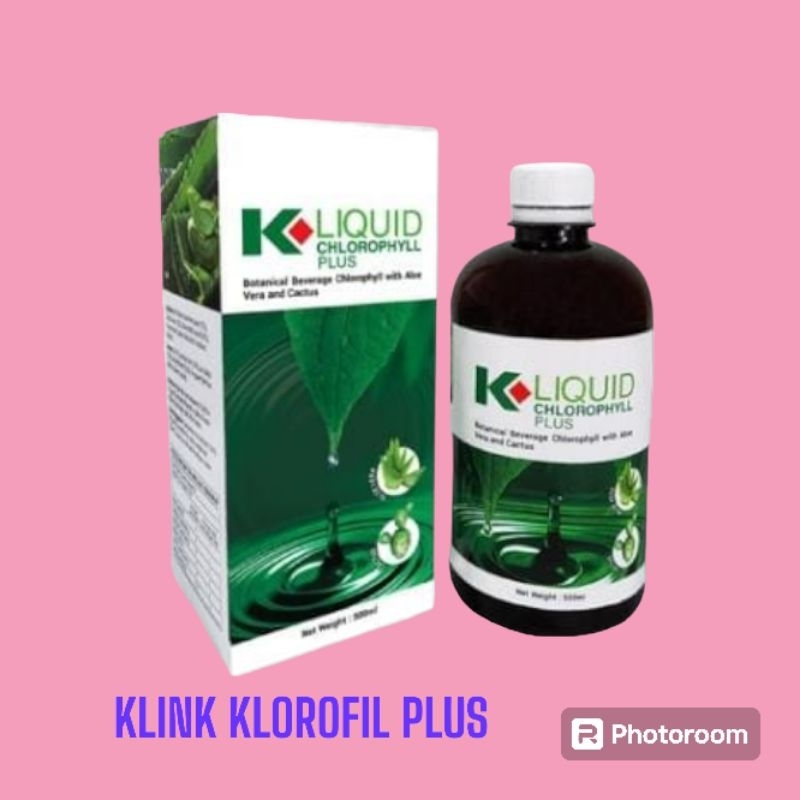 FREE GIFT K-LINK LIQUID Chlorophyll plus 500ml (klink) (k-liquid ...