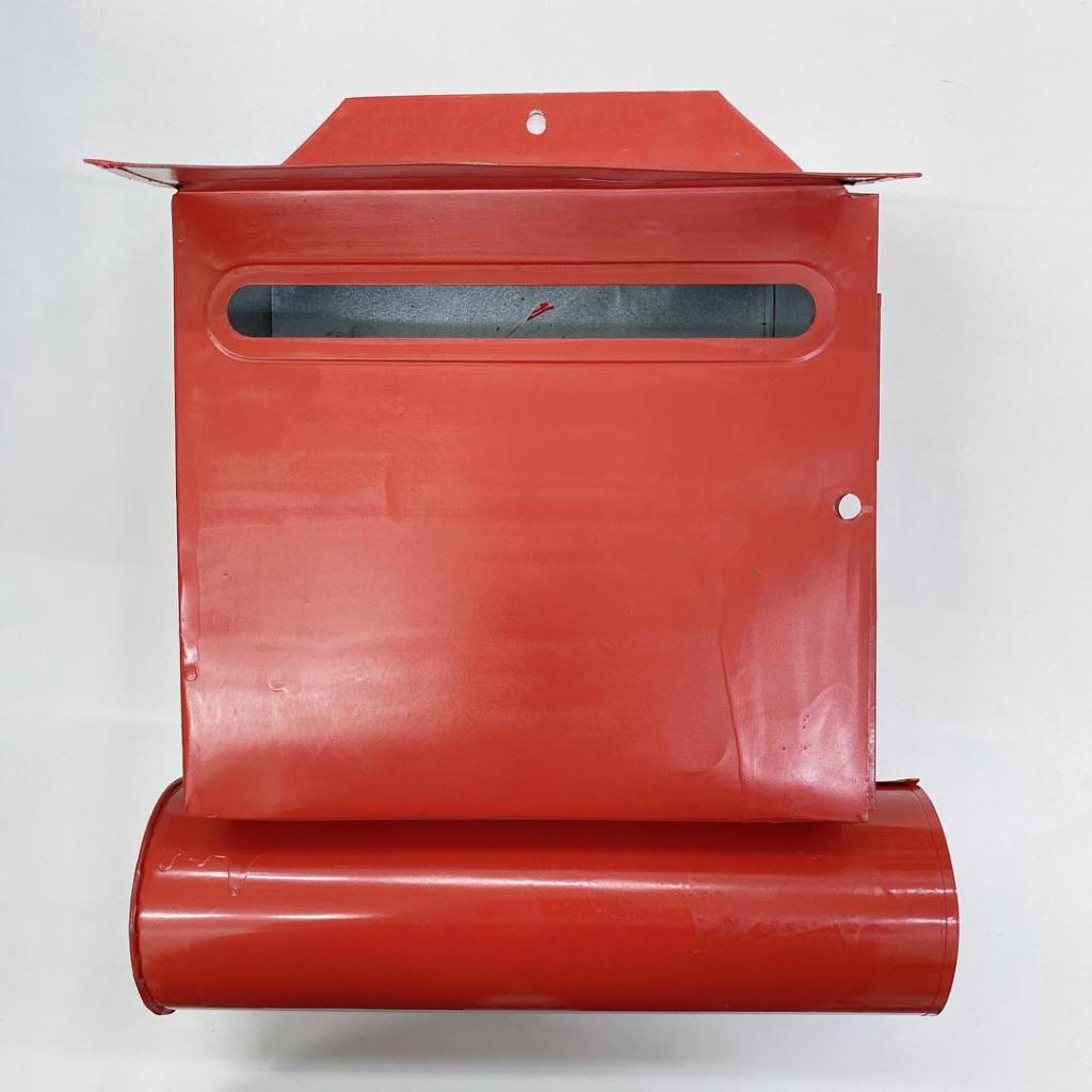 IRON METAL LETTER BOX / PLASTIC RED MAIL BOX / PETI SURAT BESI / PETI ...