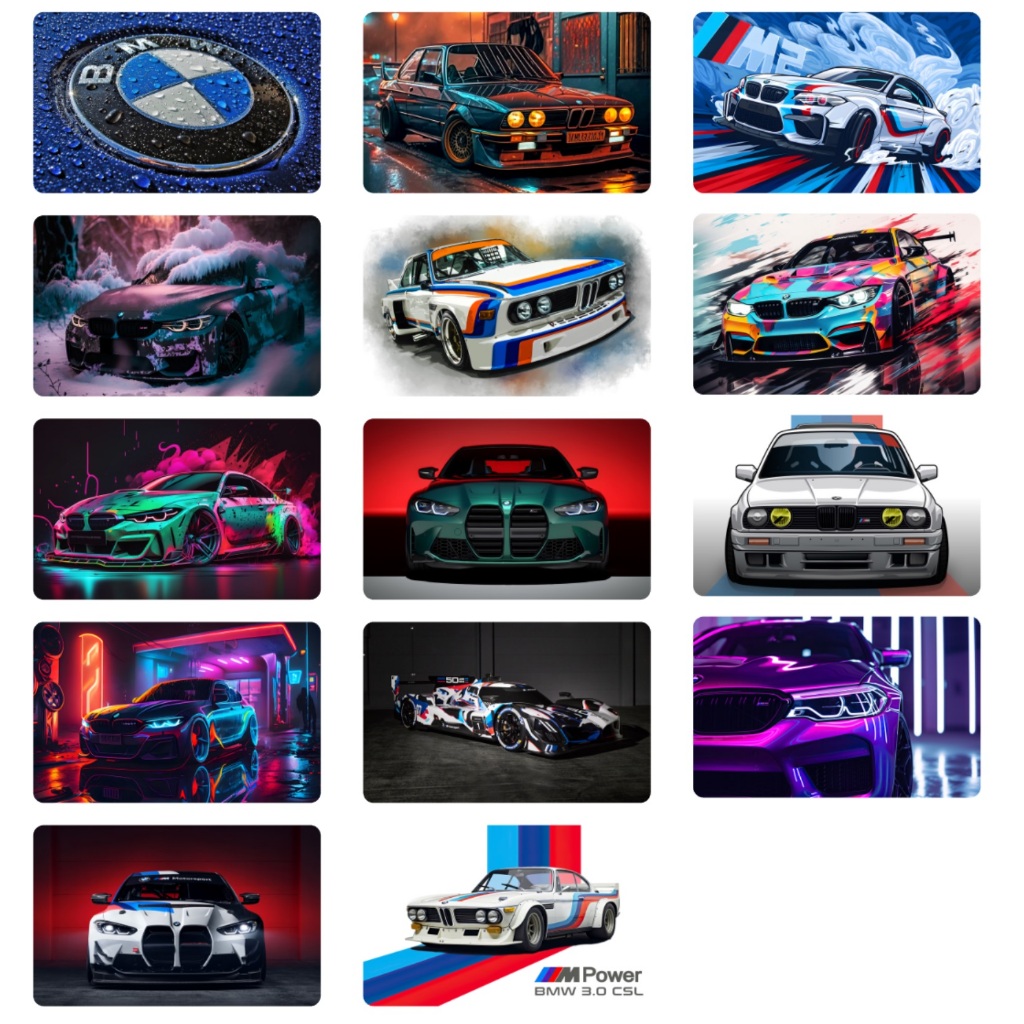 42 DESIGN BMW Edition STICKER FOR T*G TNG Card TOUCH N GO NFC Card ...