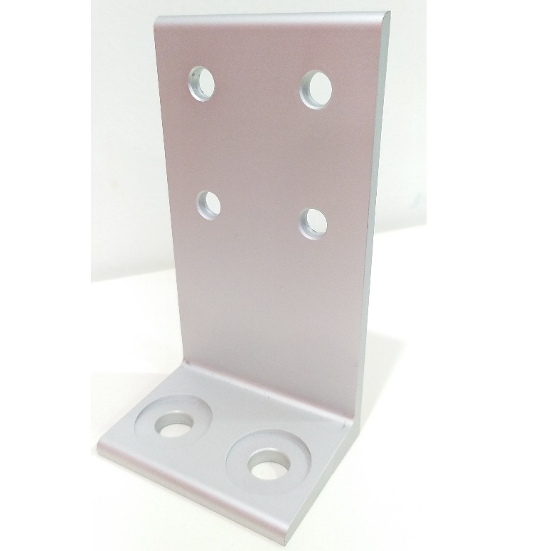 Aluminium Profile Floor Mount Brackets / Anchor Brackets | Shopee Malaysia