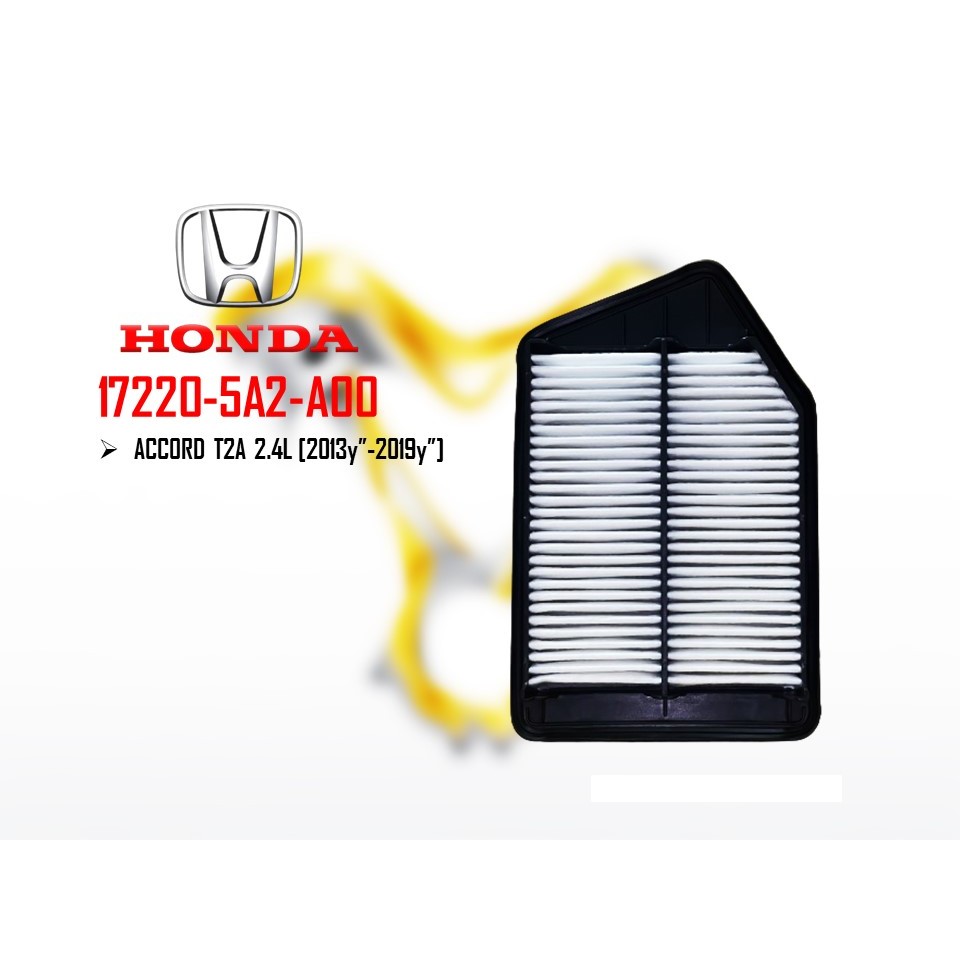 Honda Accord T2A 2.4L 2013y" - 2019y" Air Filter 17220-5A2-A00 | Shopee ...