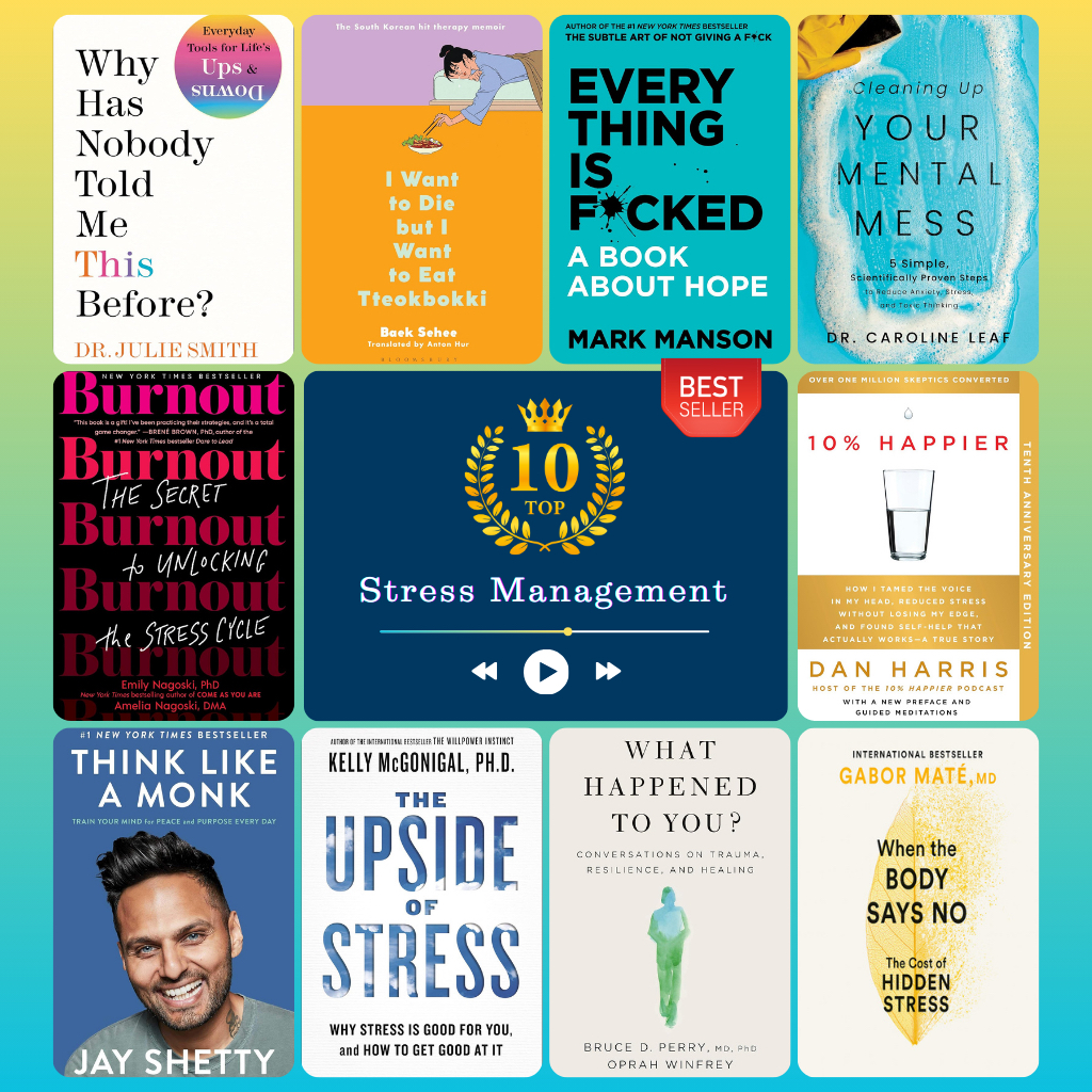 【TOP 10 Series】TOP 10 Kindle Stress Management Bestsellers Audiobook ...
