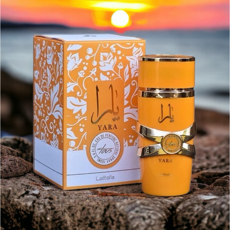 Yara To us Lattafa Yara TOUS Perfumes & Yara Orange Peach Fragrances ...