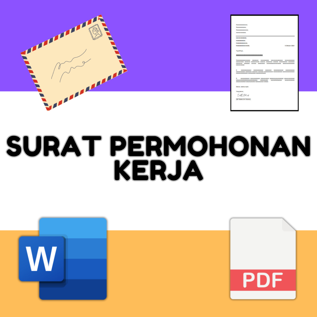Servis Buat Surat Permohonan Kerja | Shopee Malaysia
