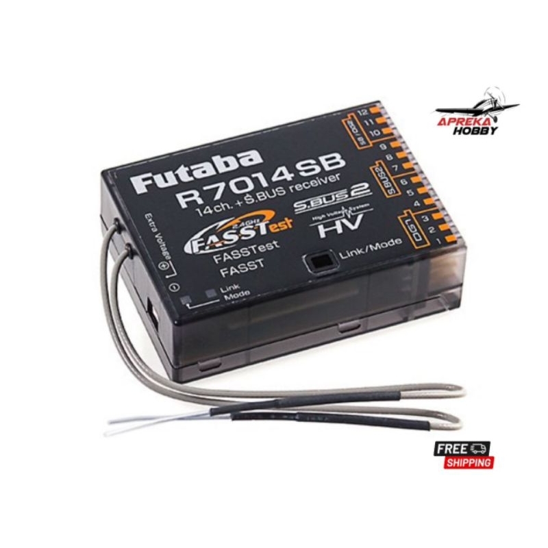Futaba R7014SB FASST/FASSTest 2.4GHz 14ch SBus/S.Bus2 Receiver Receiver ...