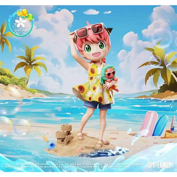 Sakura Studio - Beach Anya Forger Spy x Family Series 002 Resin Statue ...