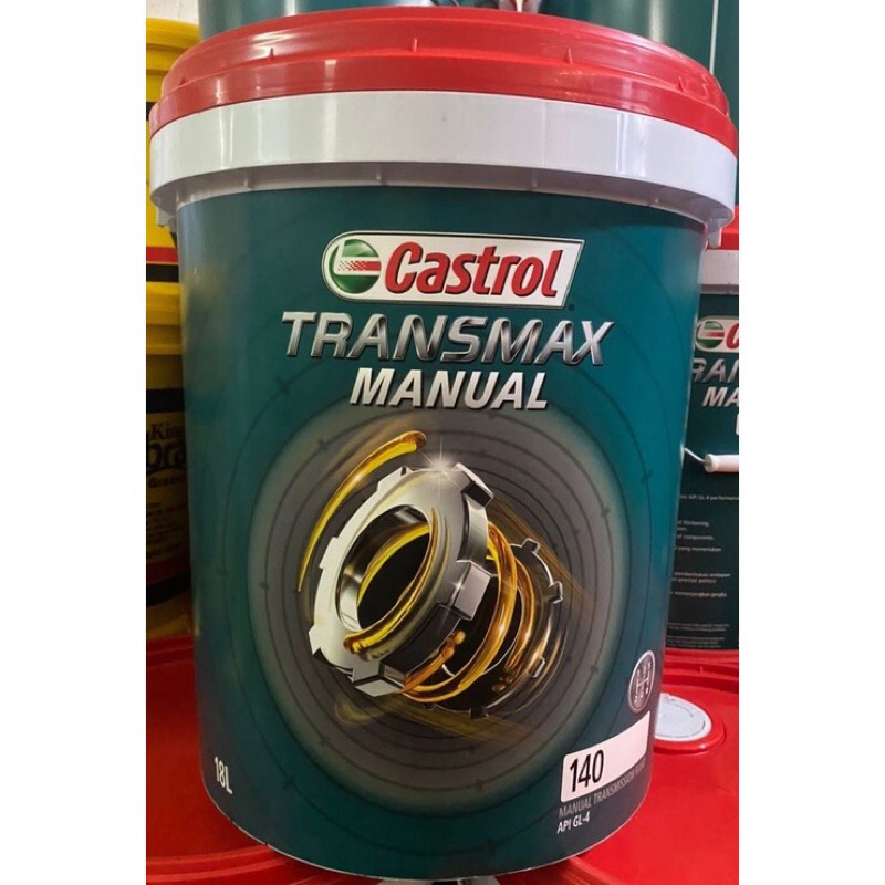 CASTROL TRANSMAX MANUAL 140 AXLE OIL (18LITRE) GL-4 DIFFERENTIAL FLUID ...