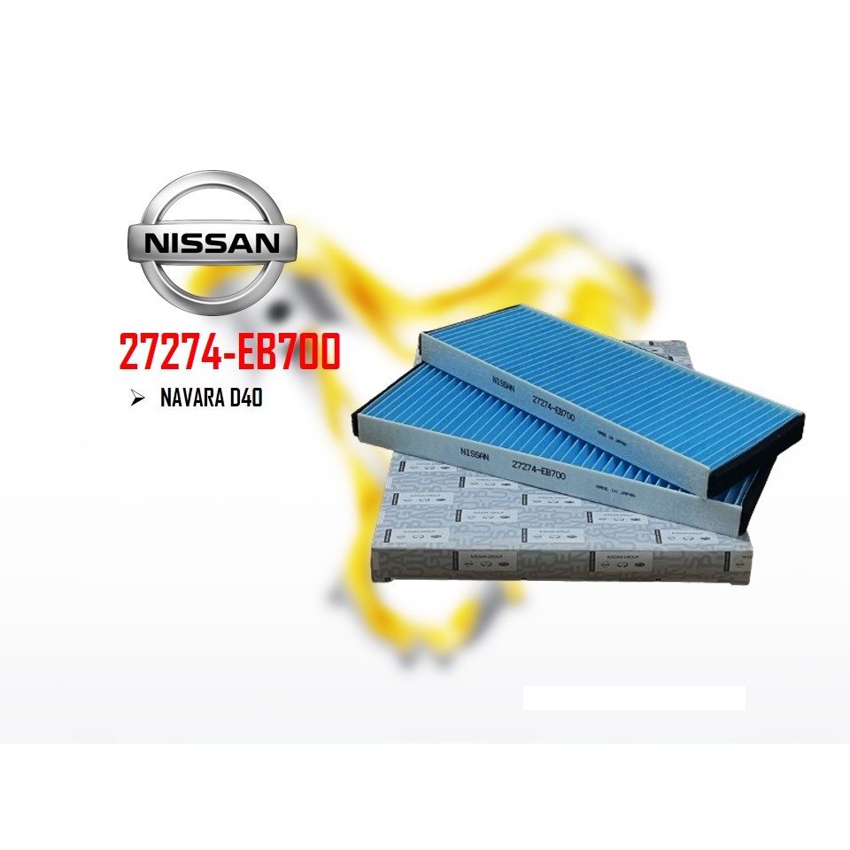 Nissan - Navara D40 Aircond Filter Cabin Air Filter [ 1set 2pcs ] 27274 ...