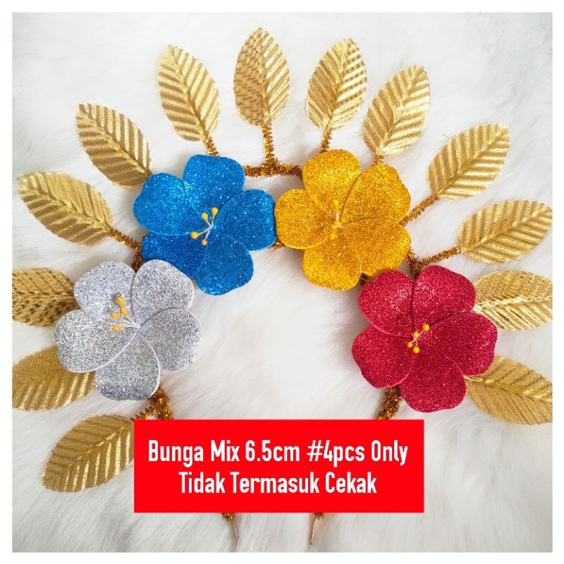 Bunga Raya Cekak Merdeka Sanggul Lintang Headband 6.5cm / 10cm / 12cm ...