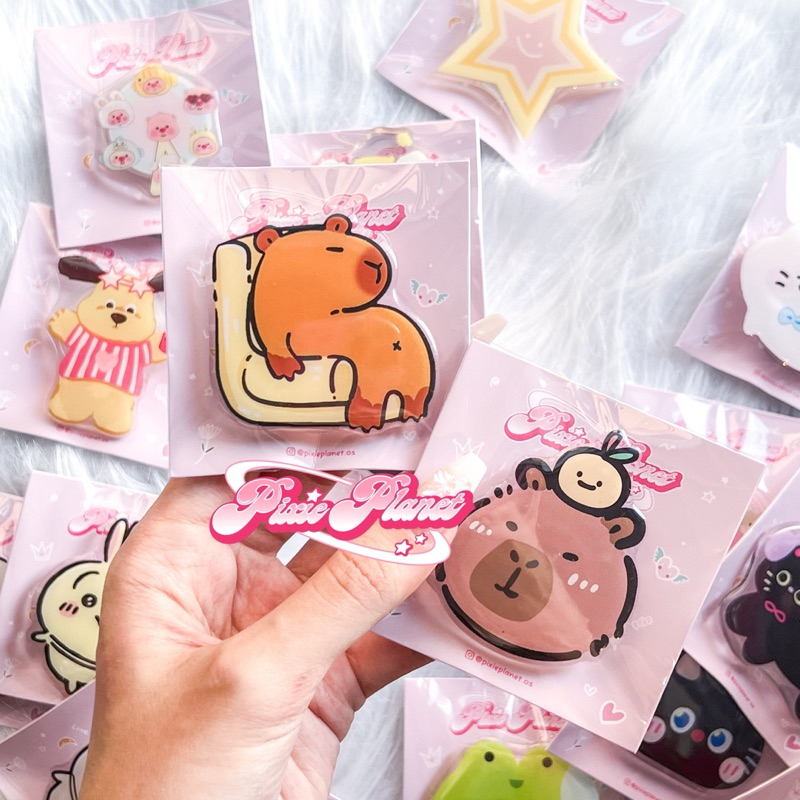 🎀 capybara - phone grip, pop socket, grip tok 🎀 | Shopee Malaysia