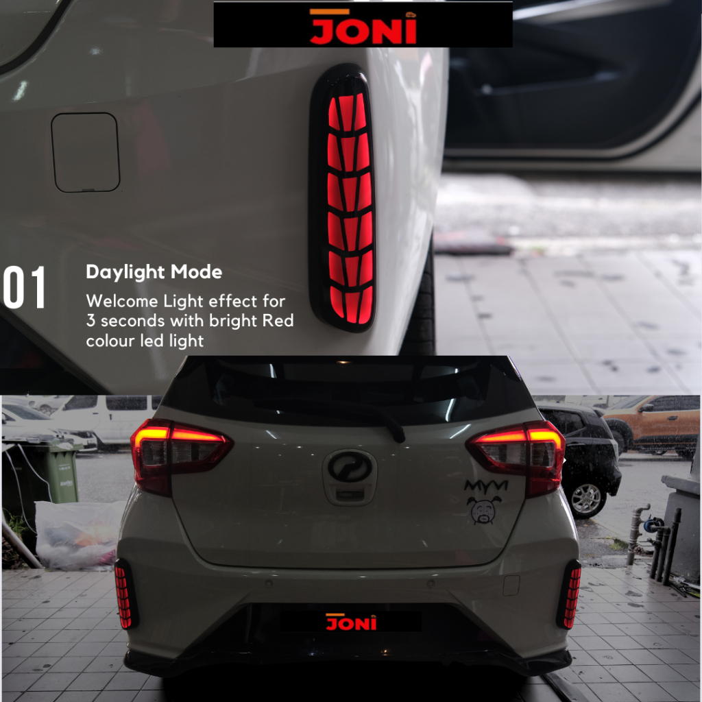 Perodua Myvi MG3 FL 2022- 2025 Facelift Model Reflector lamp LED tail ...