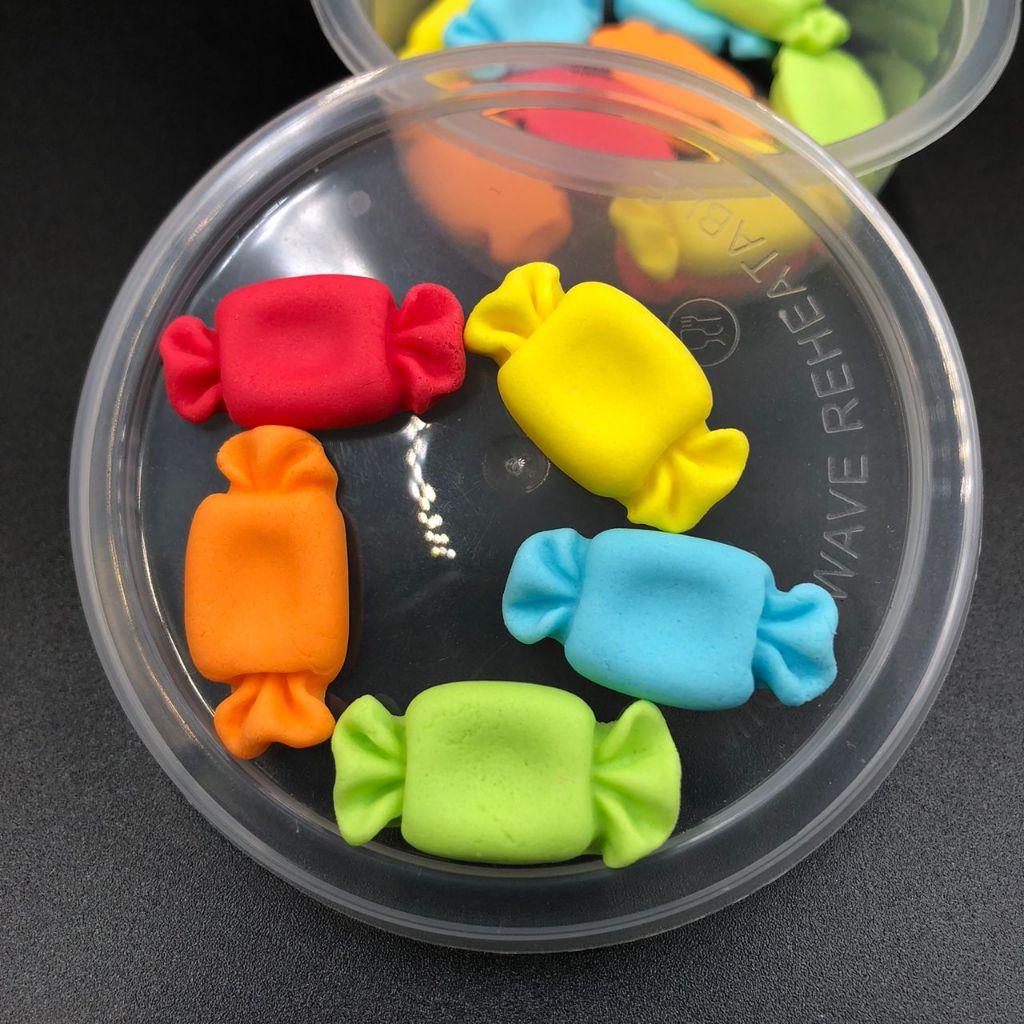 Colourful Rainbow Candy / Ribbon Design Edible Sugar 15pcs Cake ...