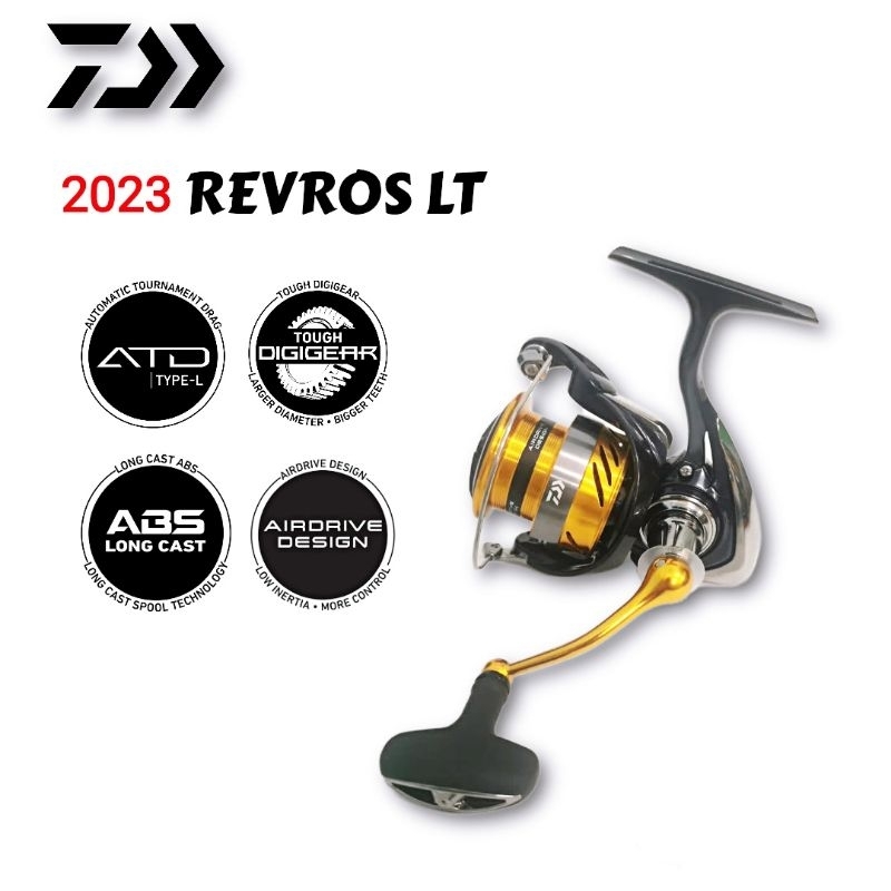 DAIWA 2023 REVROS LT SPINNING REEL | Shopee Malaysia