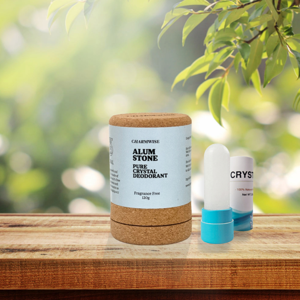 Charmwise Natural Alum Stone – Aftershave & Deodorant | Odor Control ...