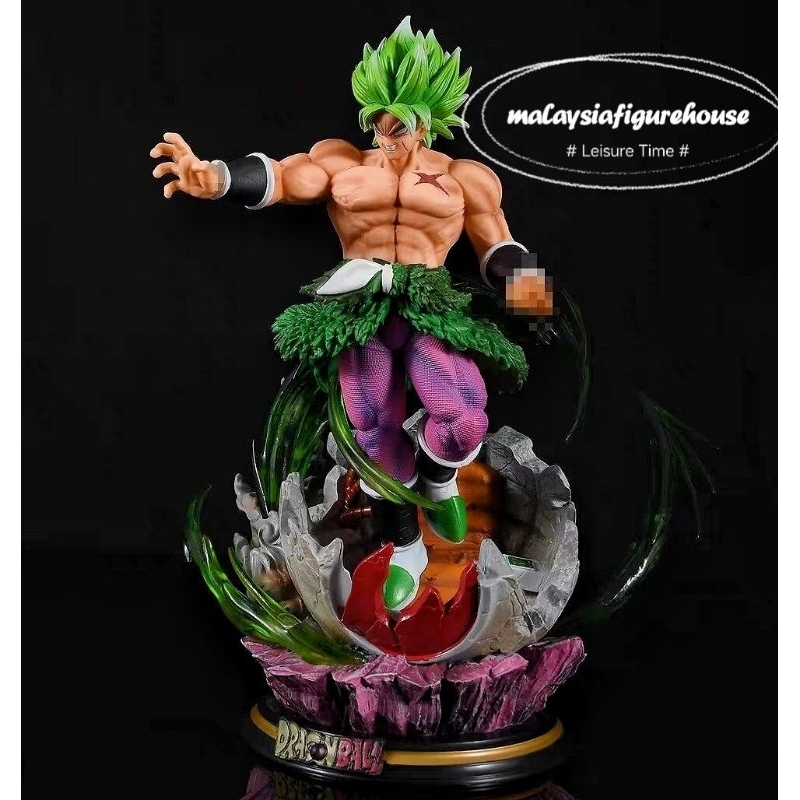 🔥READY STOCK🔥30CM DRAGON BALL T-REX SUPER SAIYAN BROLY FULL POWER COPY ...