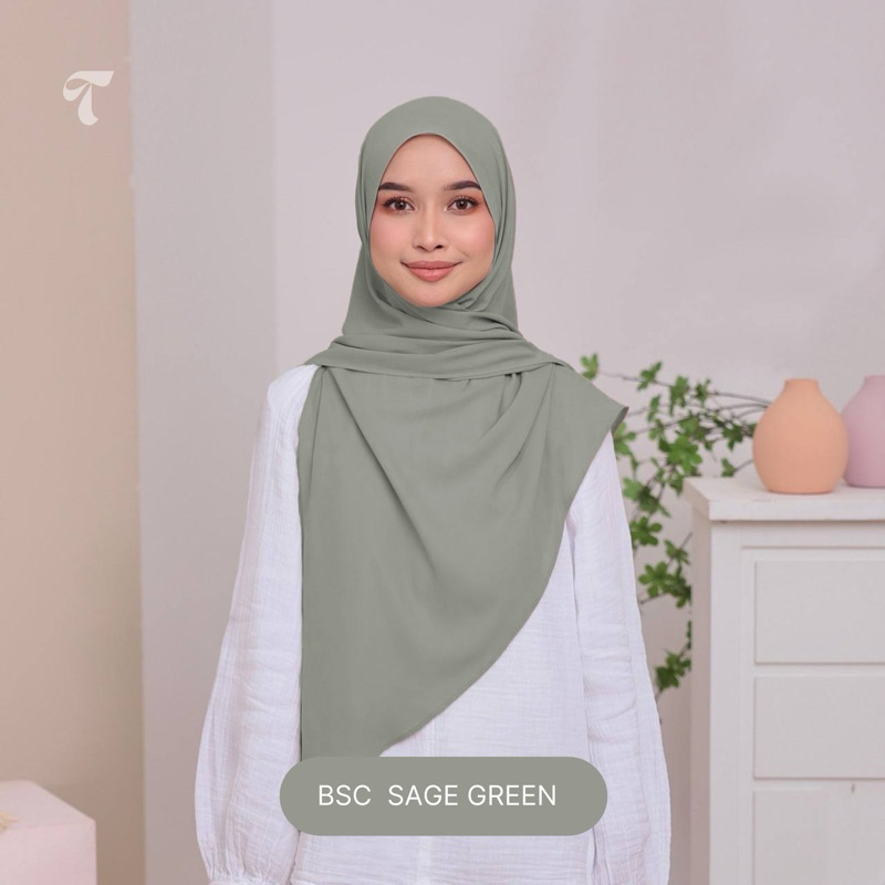 [3 for RM95] Bawal Selapis Curve Memories by Tyara (Bawal Selapis/Triangle Shawl) | Shopee Malaysia