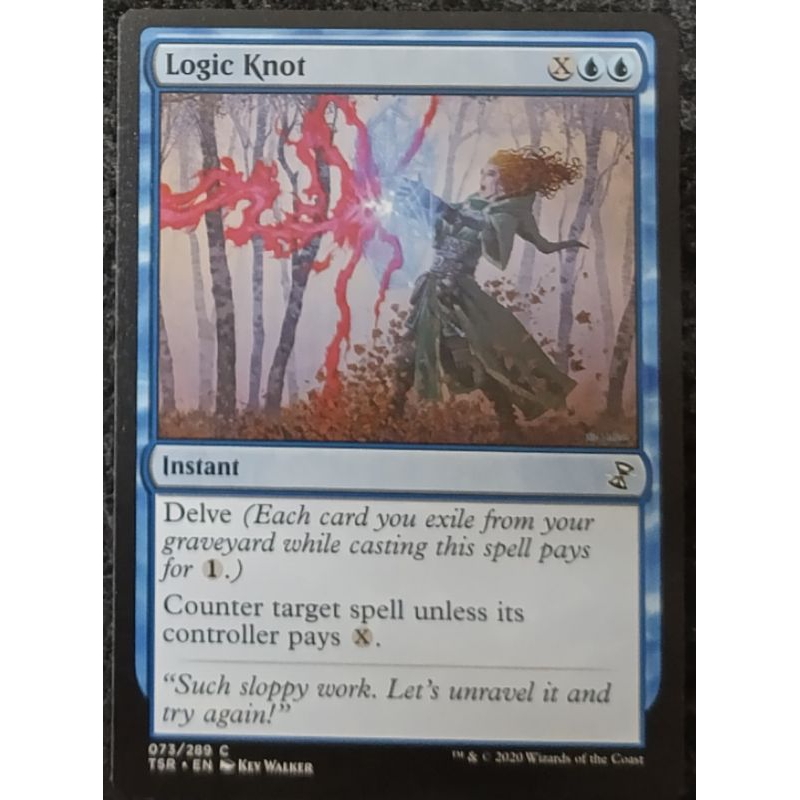 Magic The Gathering : Logic Knot Common Timespiral Remastered card ...