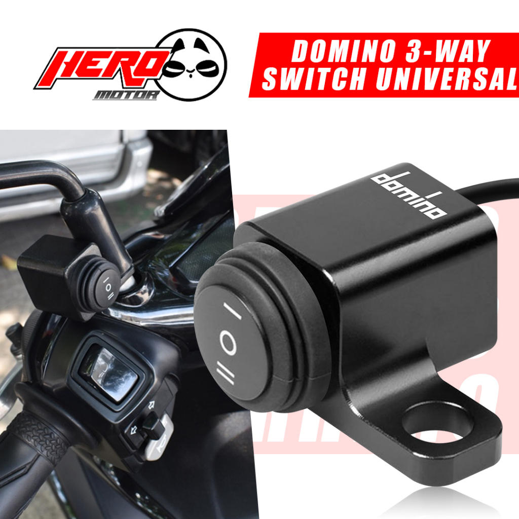 Domino 3-Way Switch Side Mirror Mount Heavy Duty Universal Made in ...