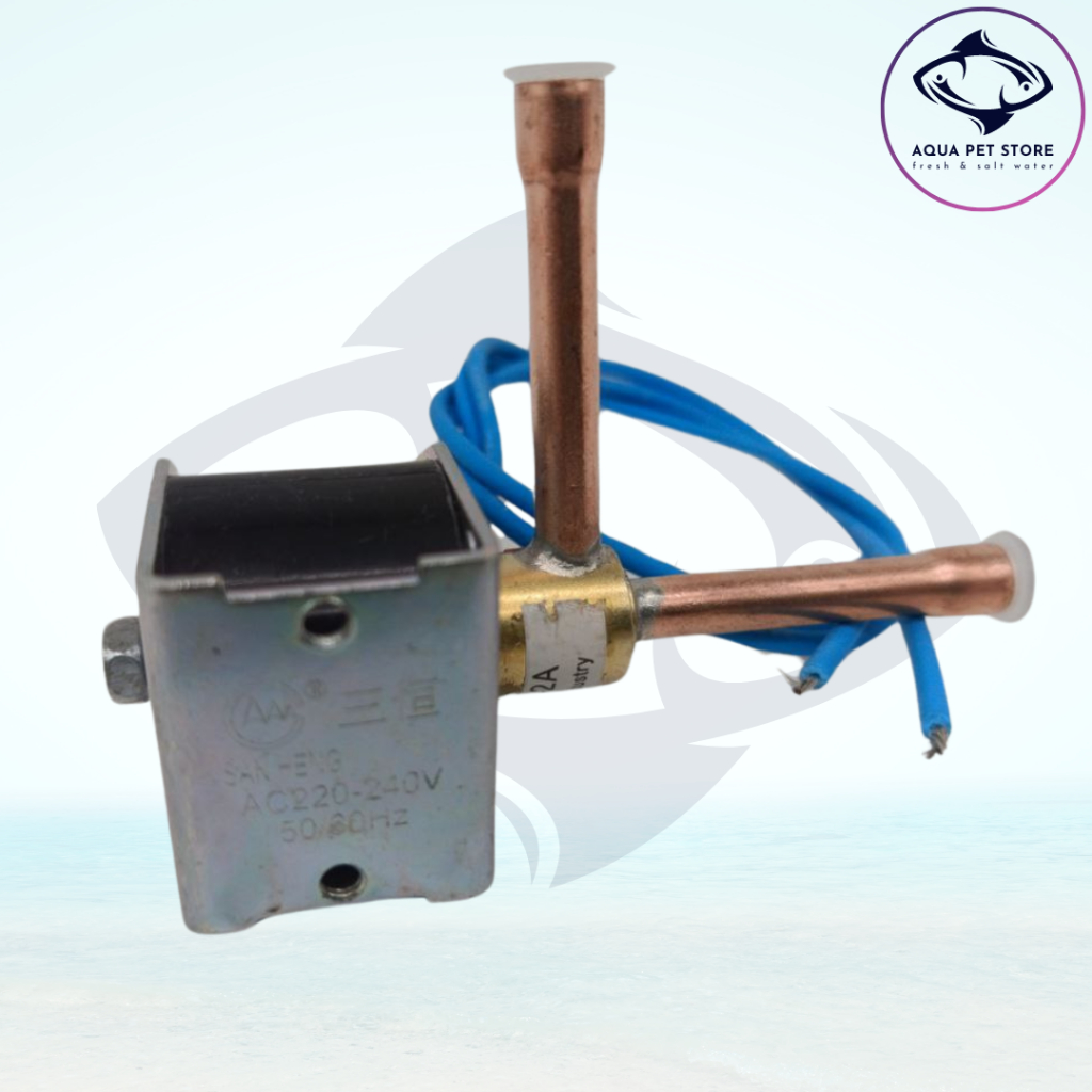 2 Way FDF-2A Mini -Flow Copper Solenoid Valve Refrigeration System ...