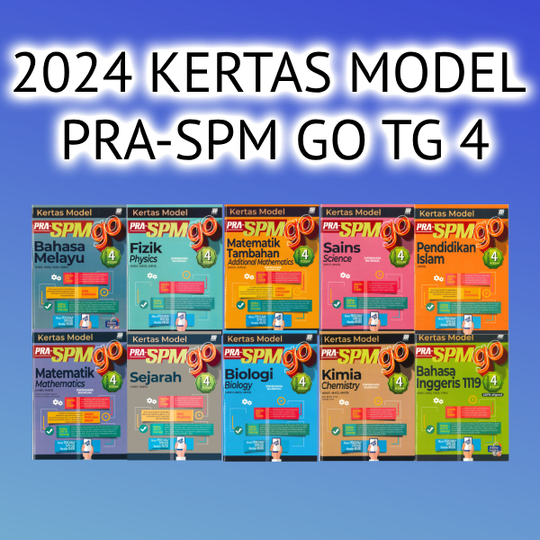 SASBADI : 2024 BUKU KERJA KERTAS MODEL PRA-SPM GO TG 4 | Shopee Malaysia