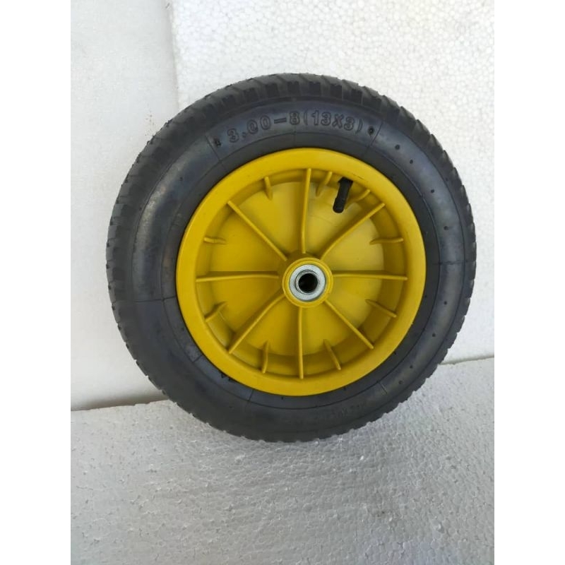 Tayar Kereta Sorong 13" Wheel Barrow Tyre Nylon Tayar Tube Tayar wheel ...