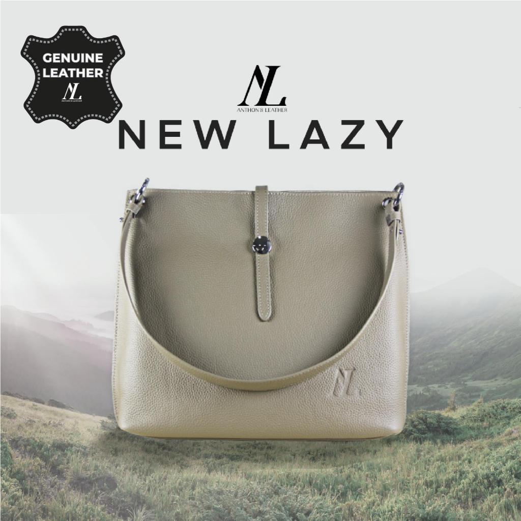 NEW LAZZY GENUINE LEATHER BY ANTHONS LEATHER (Buy 1, Free 1 Celak Arab ...