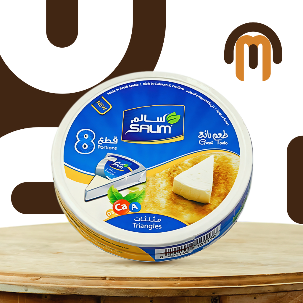 Salim Triangle Cheese (Keju) Halal From Saudi Arabia 8 Triangles Pcs ...