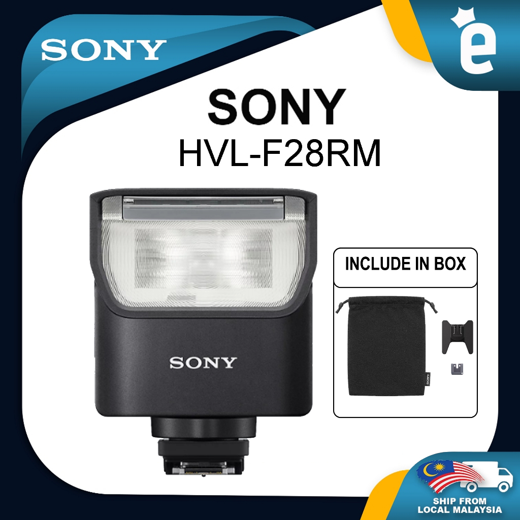 Sony HVL-F28RM & F28M External Flash with Wireless Radio Control - Sony Malaysia Warranty ...