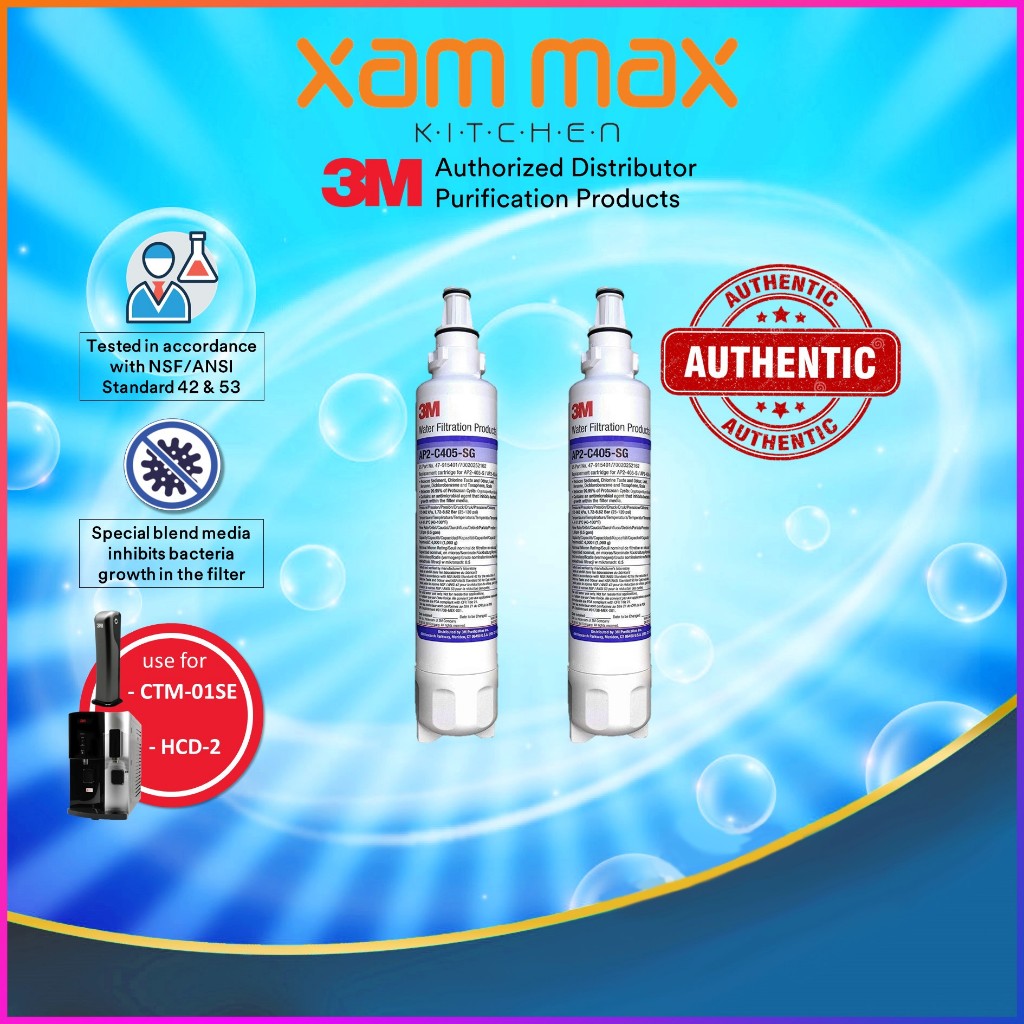 3M™ Water Filter Replacement Cartridge AP2-C405-SG for HCD-2 and CTM-01 ...