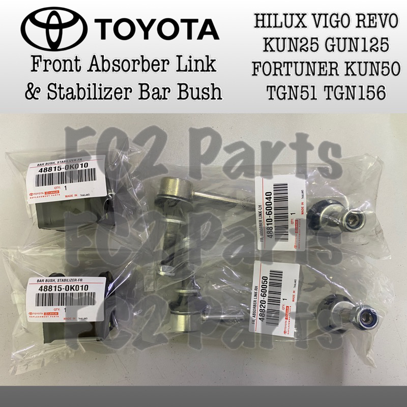 OEM Thailand Toyota Hilux Vigo KUN25 Revo GUN125 Fortuner KUN50 TGN51 ...