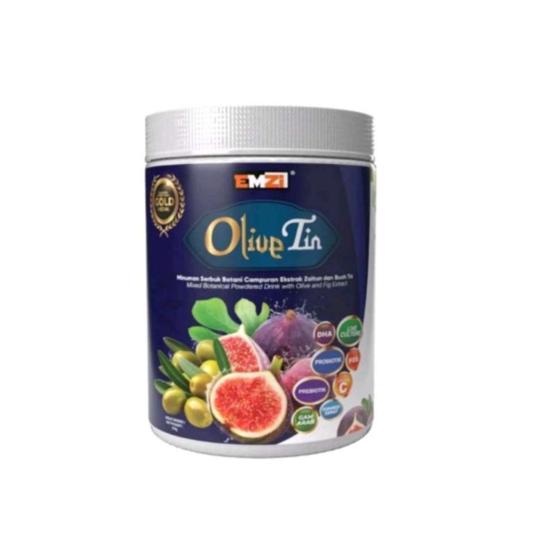 FREE SHIPPING 🚚 Emzi Olive Tin Serbuk Minuman Campuran Botani Buah ...
