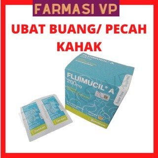 Fluimucil A 100mg / 200mg /600 mg UBAT PECAH KAHAH CAIR KAHAK | Shopee ...