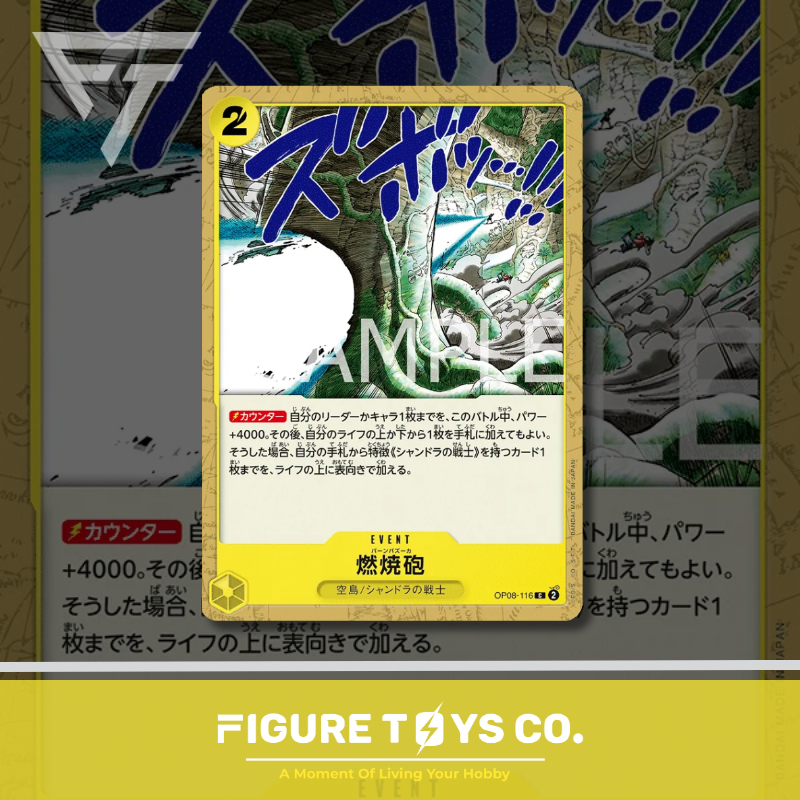 ONE PIECE CARD GAME OP08-116 C-Burn Bazooka | Shopee Malaysia