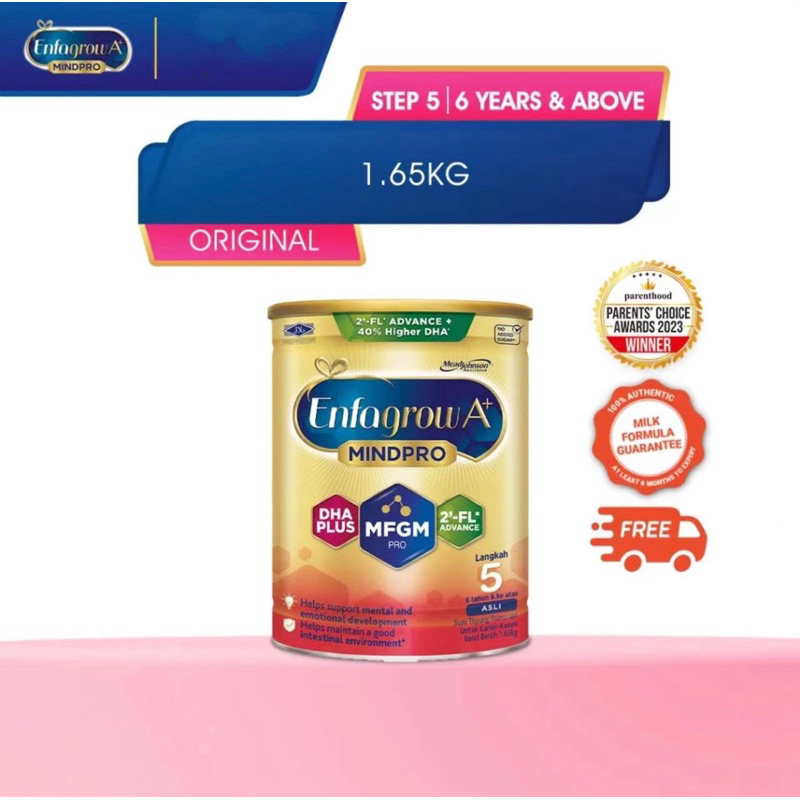 Enfagrow A+ Step 5 Asli(1.65kg)(Exp1/2026) | Shopee Malaysia
