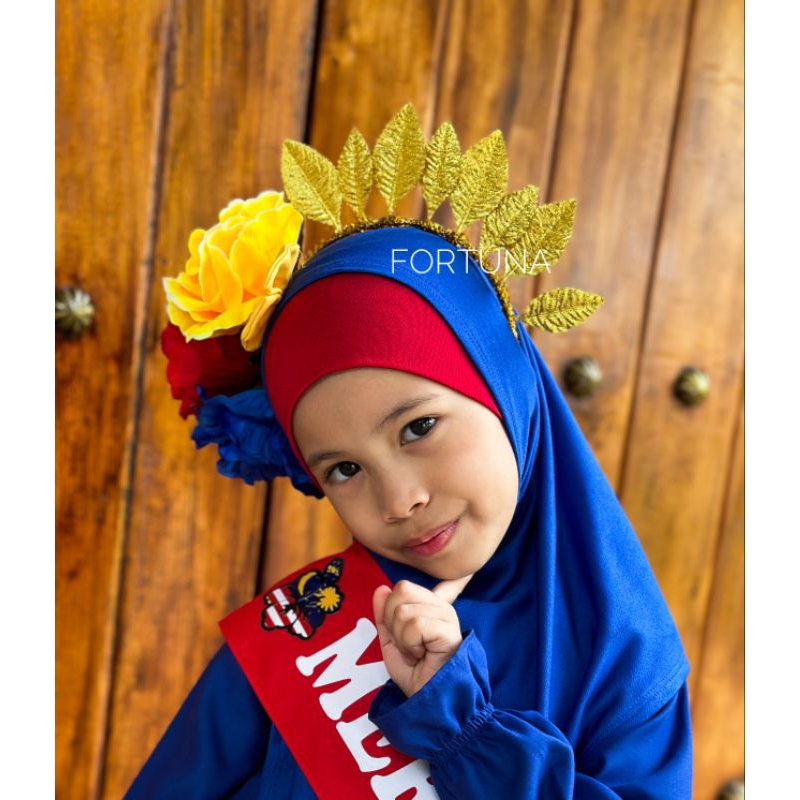 Cekak Bunga Merdeka Kanak-kanak dan Dewasa | Shopee Malaysia