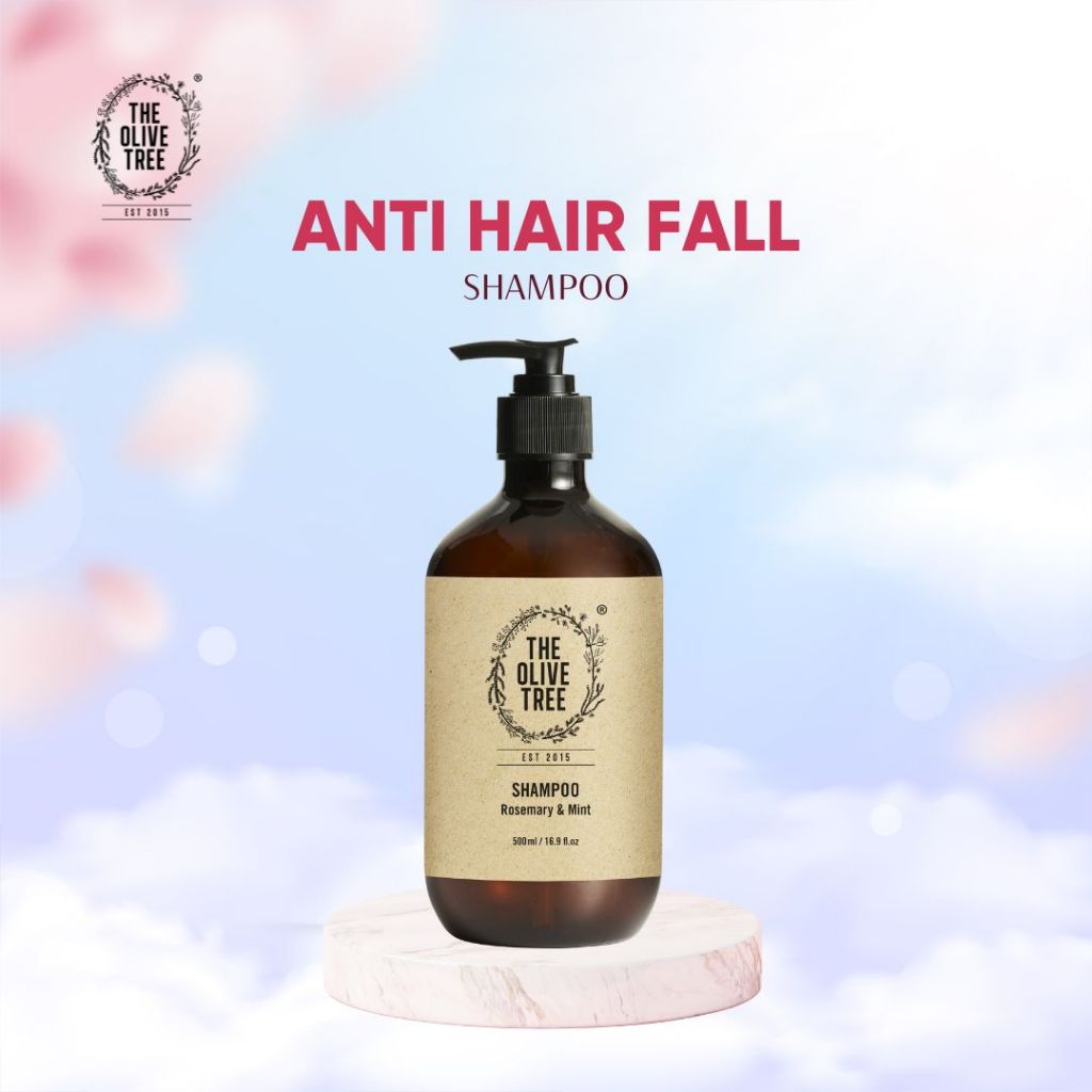 The Olive Tree Rosemary Mint Shampoo / Syampu Rosemary & Pudina (500ml ...