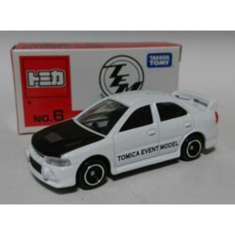 Tomica Event Model ★ No. 6- Mitsubishi Lancer Evolution IV | Shopee ...