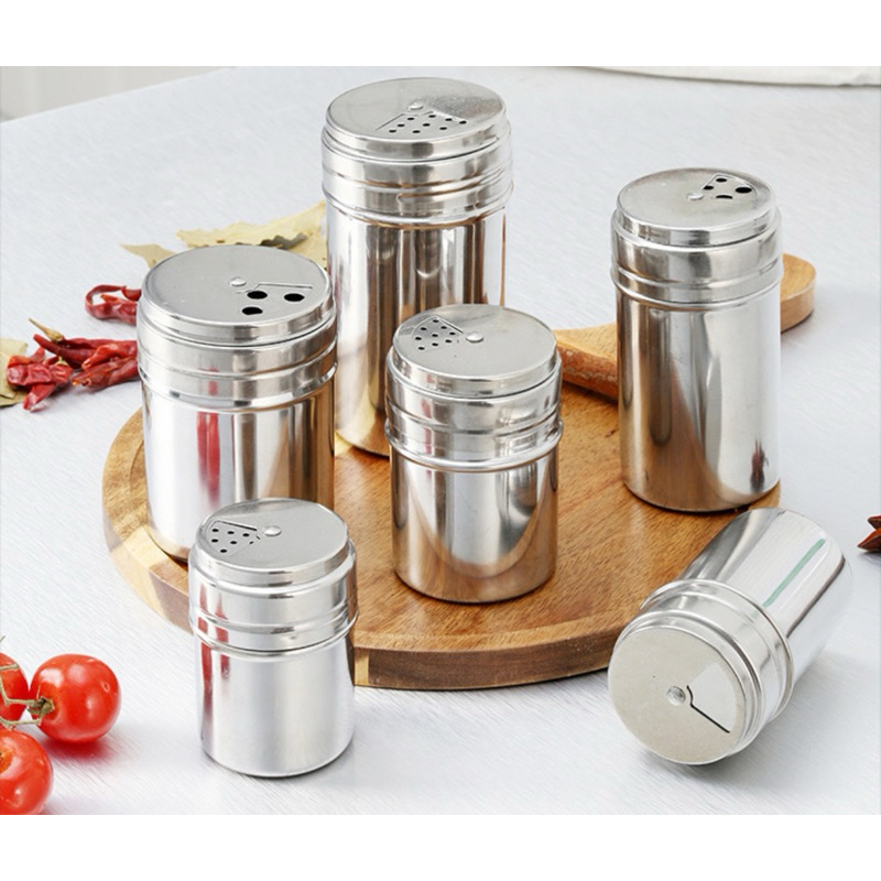 S/S Pepper Powder Shaker | Spice Bottle | Sesame Shaker | Seasoning ...