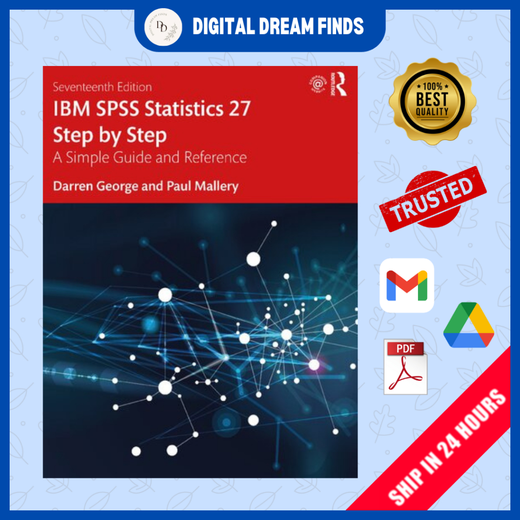 IBM SPSS Statistics 27 Step By Step: A Simple Guide And Reference 17th Edition | Shopee Malaysia