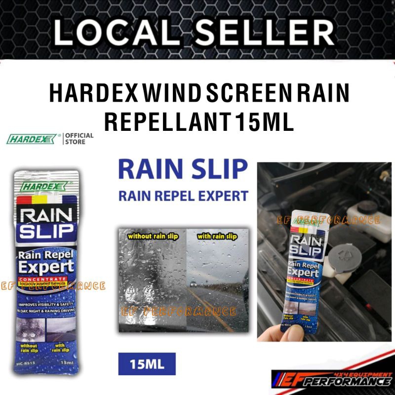💯 ORIGINAL HARDEX WIND SCREEN RAIN REPELLANT 15ML HC-RS15 SLIP REPEL ...