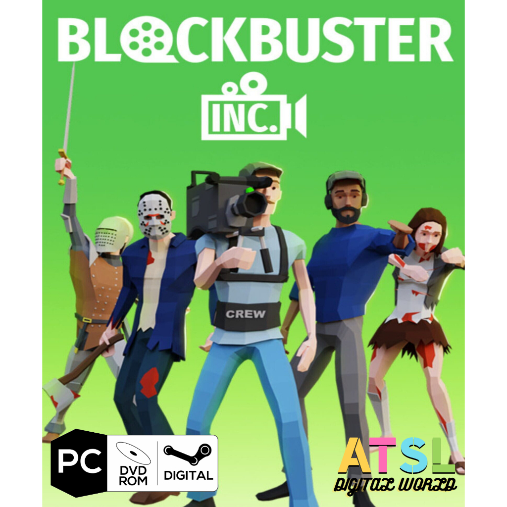 [Original PC Game] Blockbuster Inc. (v1.9.2) | Shopee Malaysia