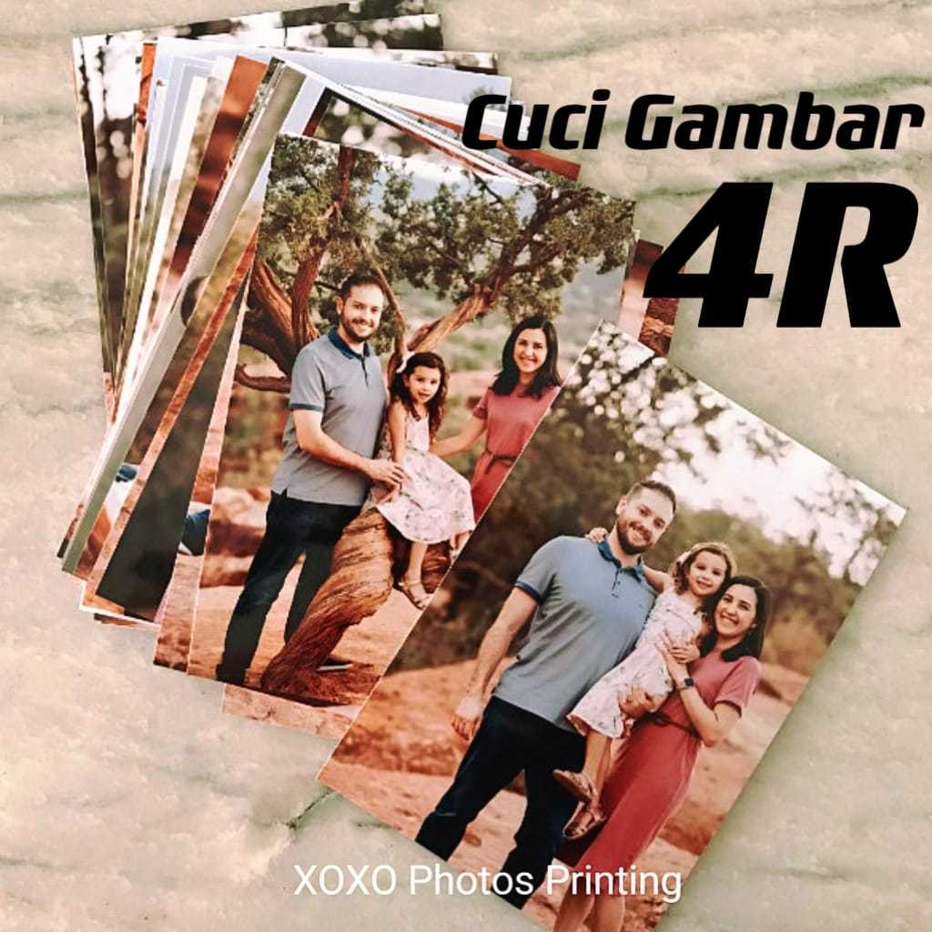 4R Photo Print (10.2cm x 15.2cm)｜HD Glossy｜Cuci Gambar Murah & Cantik ...