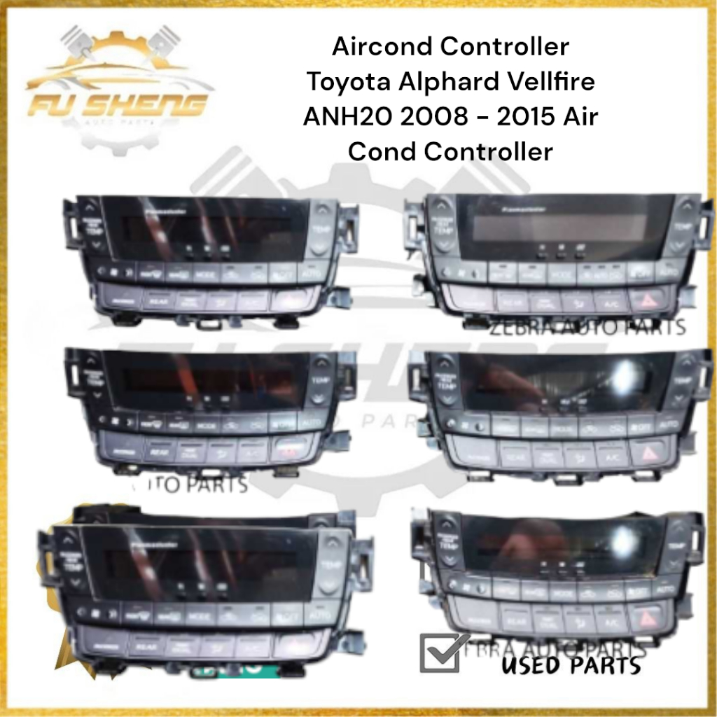Aircond Controller Toyota Alphard Vellfire ANH20 2008 - 2015 Air Cond ...