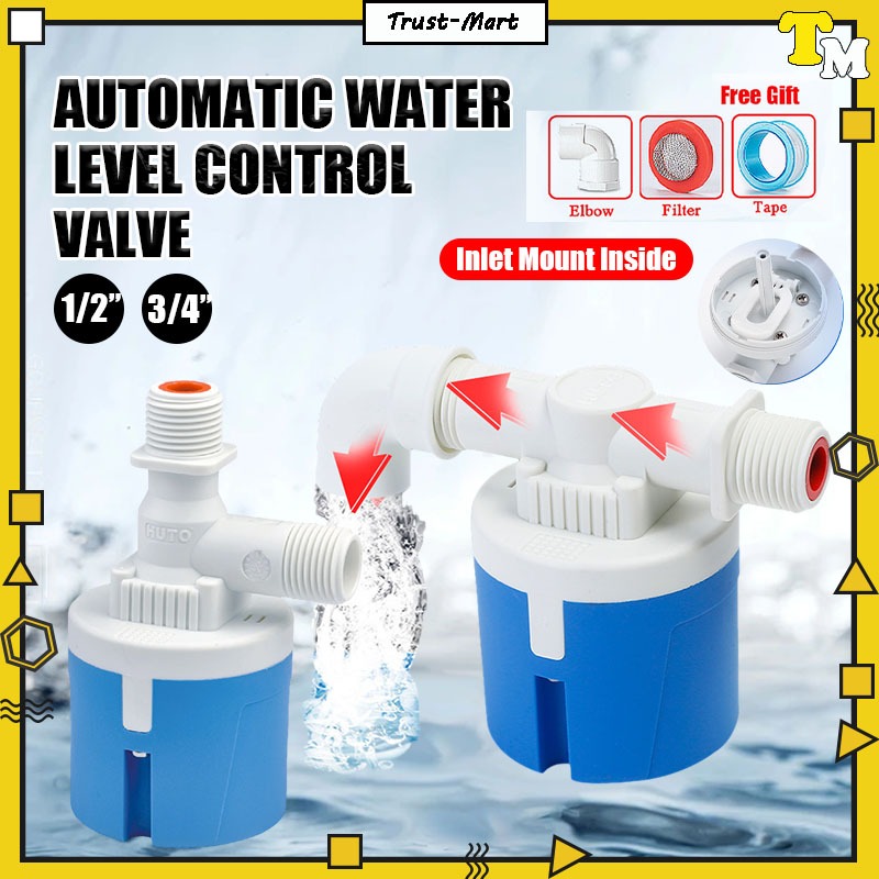 Automatic Water Level Control Valve Toilet Float Valve Float Valve ...