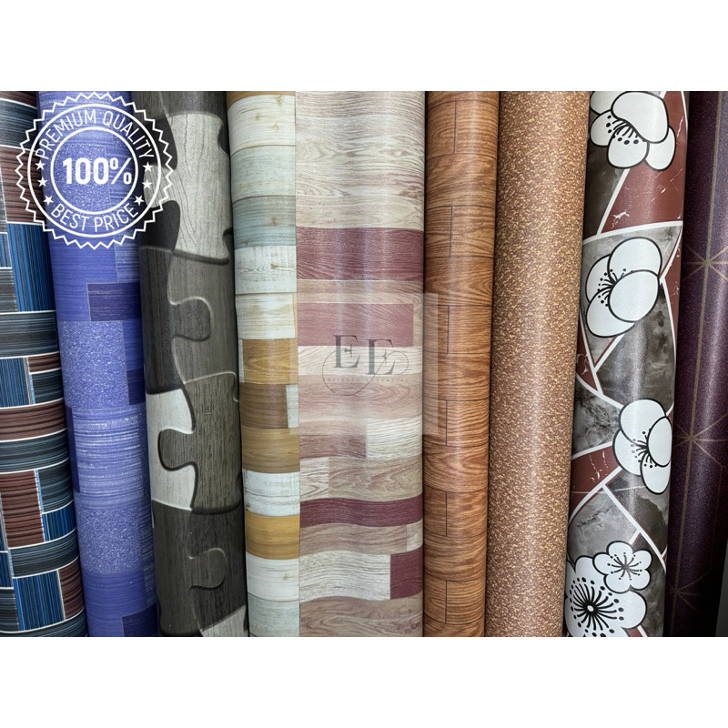 Tikar Getah 5kaki Tebal 0.40mm Alas Lantai Rumah Murah PVC Flooring ...