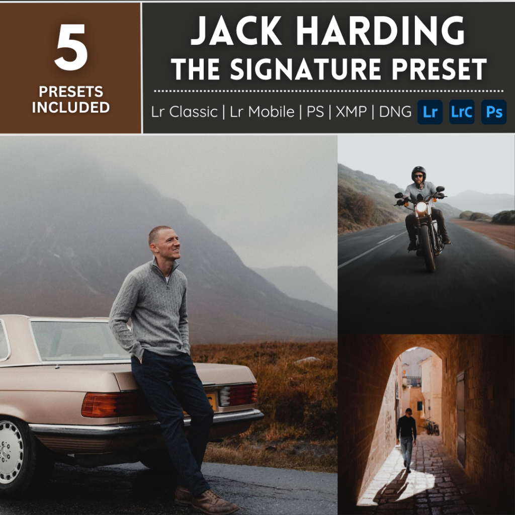 [PC/Mobile] Jack Harding | Lightroom Preset | Travel Preset | LUT | Desktop + Mobile | Shopee ...