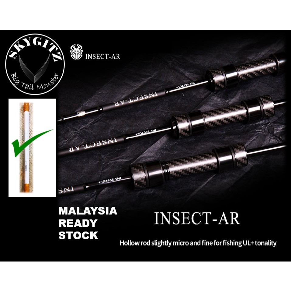 SKYGITZ MALAYSIA INSECT-AR Black Edition UL ultralight Full Carbon ...
