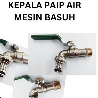 Kepala paip air besi khas untuk Mesin Basuh Auto | Shopee Malaysia