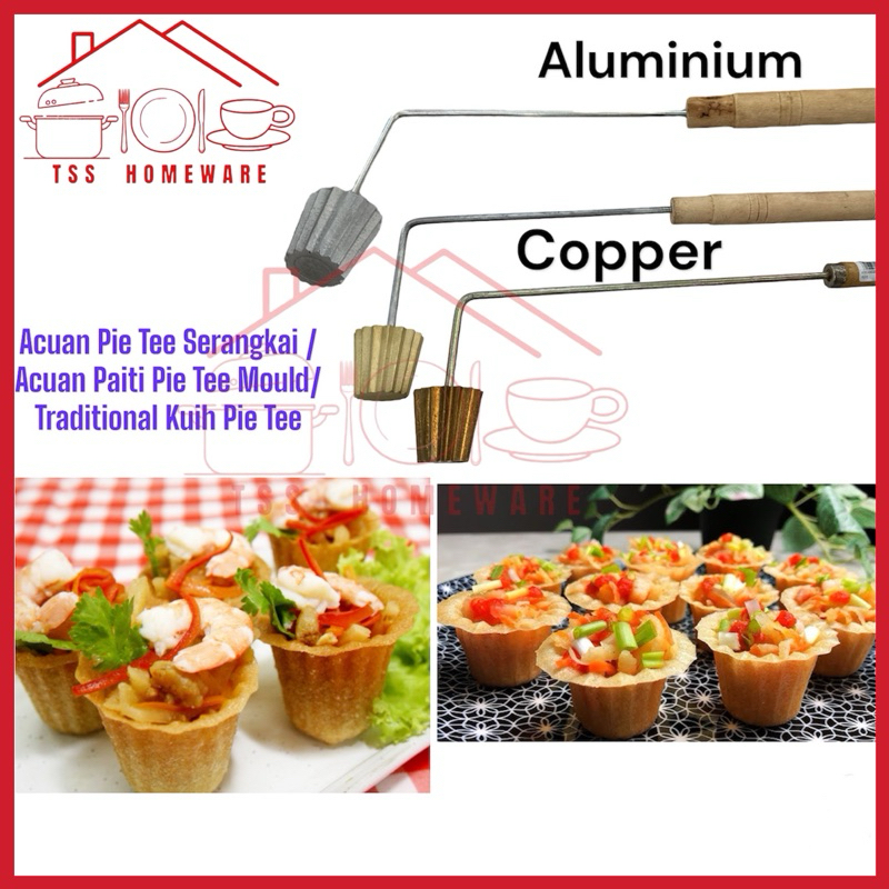 Pie Tee Top Hats Mould / Acuan Paiti Pie Tee Mould/Traditional Kuih Pie ...